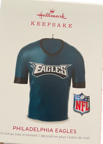 Hallmark NFL Philadelphia Eagles Football Jersey 2018 Christmas ...