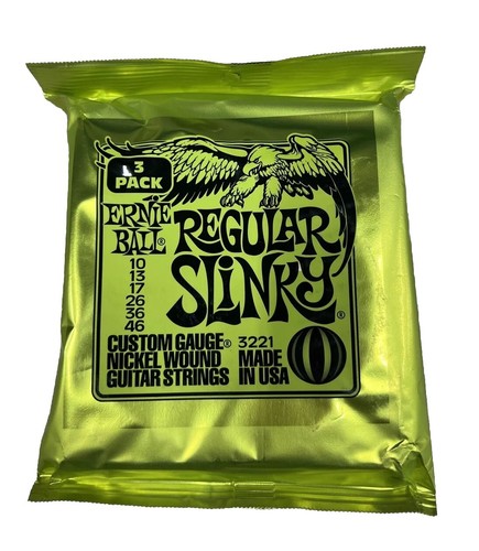 Ernie Ball Regular Slinky 3 Sets P03221 Electric Guitar Strings | eBay
