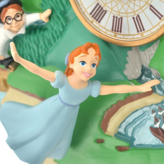 Disney Store Japan Peter Pan Wall Clock PETER PAN 70YEARS Height 13.0 ...