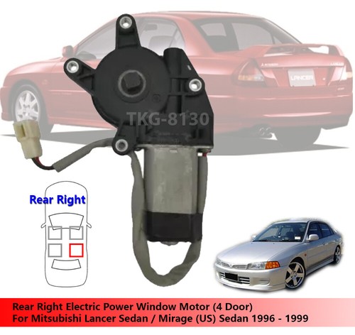 RR Electric Power Window Motor For Mitsubishi Lancer / Mirage (US) 1996 ...