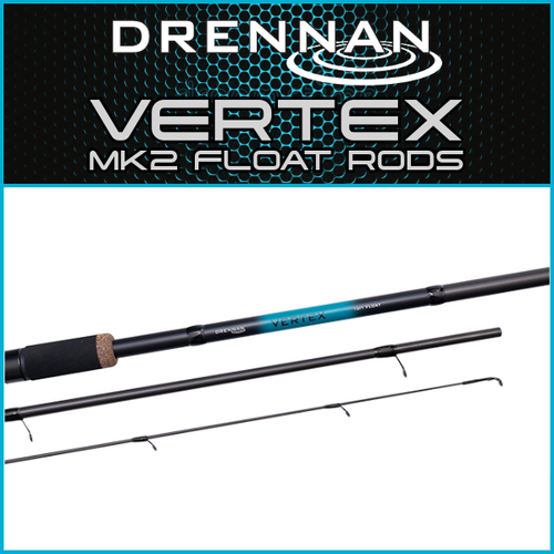 DRENNAN VERTEX MK2 FLOAT RODS - NEW | ALL MODELS - COARSE/MATCH FISHING ...