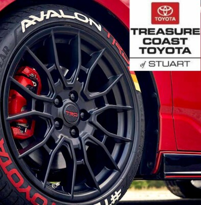 NEW OEM TOYOTA AVALON & CAMRY 19'' TRD MATTE BLACK ALLOY WHEELS 4-PIECE ...