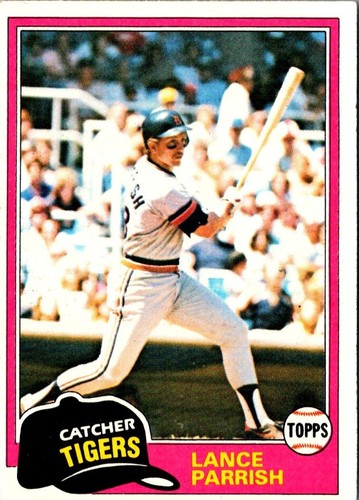 1981 Topps Lance Parrish #392 Detroit Tigers Baseball Card | eBay