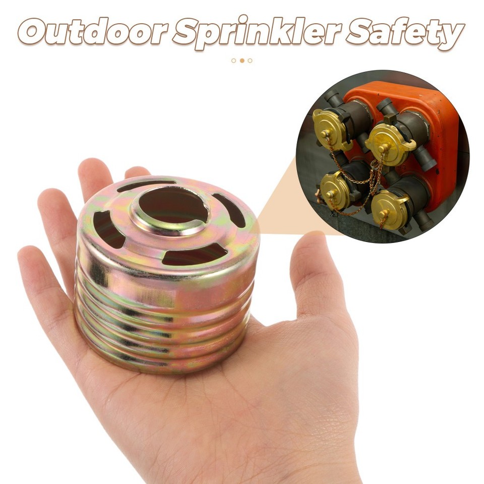 6 Pcs Concealed Threaded Cover Outdoor Sprinkler Fire Head | eBay UK