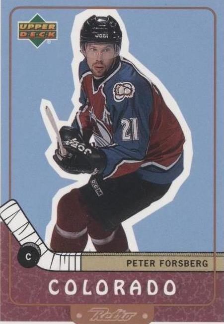 1999-00 Upper Deck Retro - Peter Forsberg #19 for sale online | eBay
