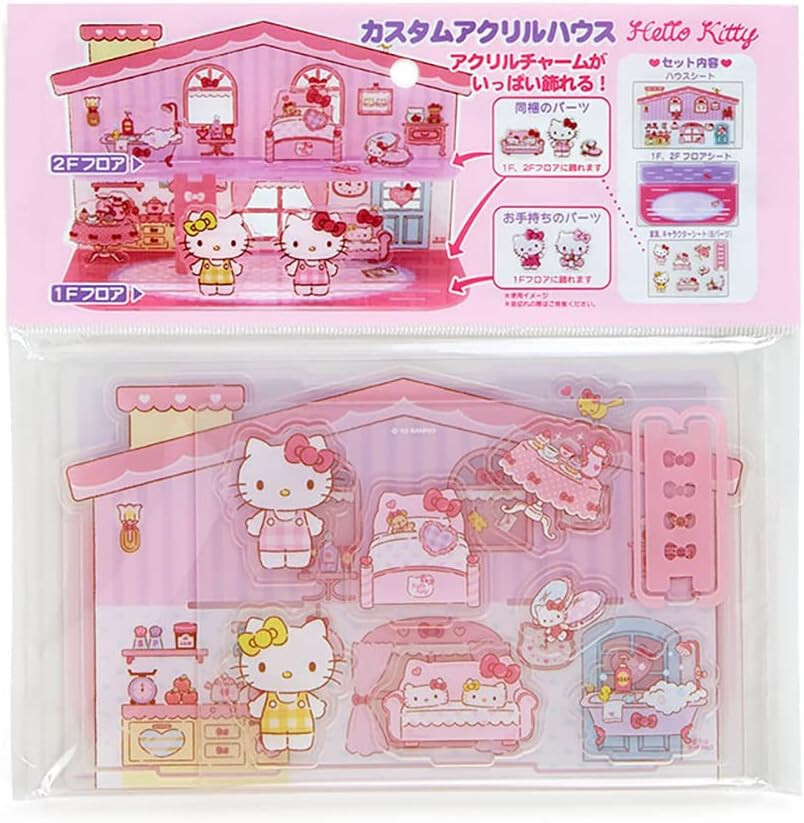 SANRIO Hello Kitty Custom Acrylic House 7.5×2.8×4.3in 296261 | eBay