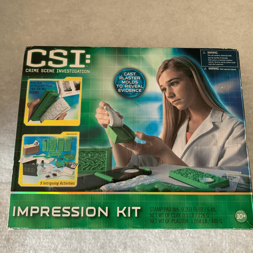 CSI: Crime Scene Investigation Impression Kit *New-Open Box* | eBay