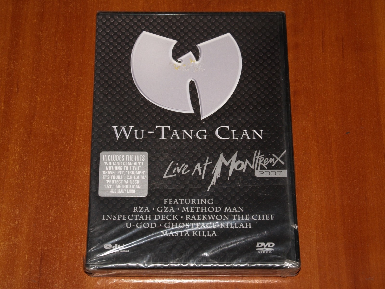 WU-TANG CLAN DVD LIVE MONTREUX 2007 RZA METHOD MAN RAEKWON GHOSTFACE ...