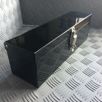 Tractor Tool Box, Black, Metal, Massey Ferguson, John Deere, JCB ...