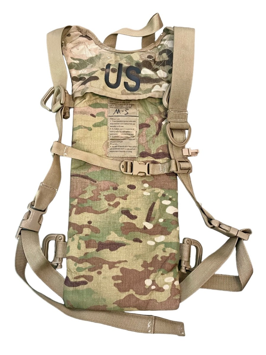 Hydration System Carrier Without Bladder Used US Army OCP Multicam ...