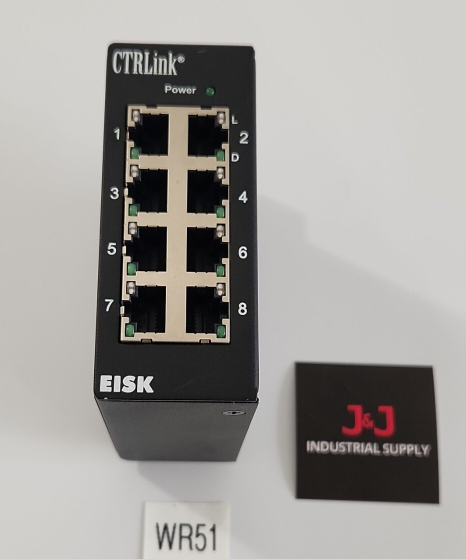*PREOWNED* Contemporary Controls EISK8-100T CTRLink Ethernet Switch ...