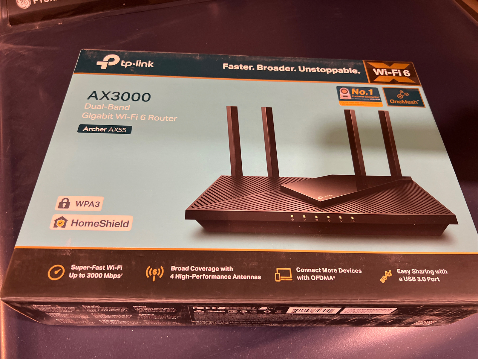 TP-Link AX3000 Dual-Band Gigabit Wi-Fi 6 Router Archer AX55 V1.6 NEW | eBay