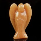 carved angel figurine assorted natural gemstone stone healing ...