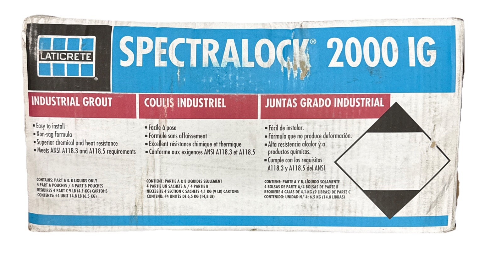 Laticrete SpectraLOCK 2000 IG Commercial Epoxy Grout | eBay