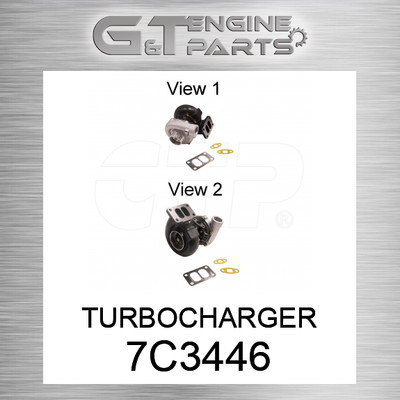 7C3446 TURBOCHARGER fits CATERPILLAR (NEW AFTERMARKET) | eBay