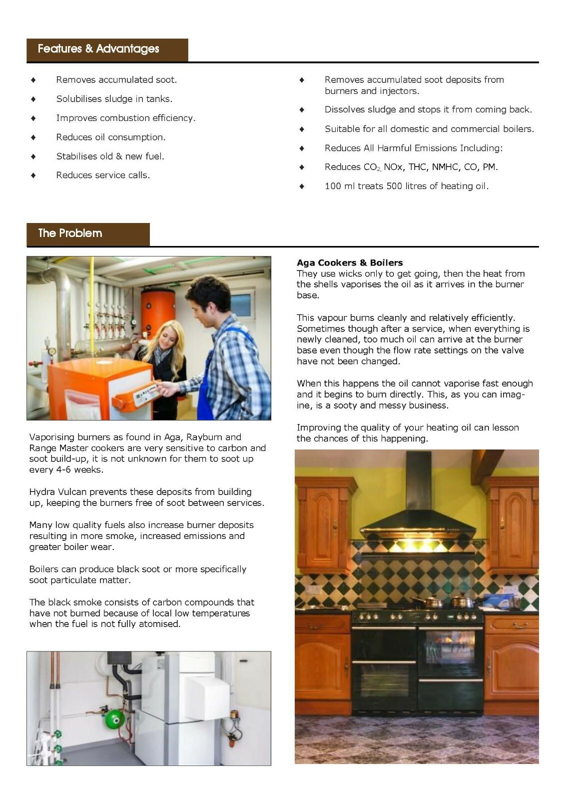 HYDRA VULCAN - Heating Oil Additive 250ml treats up to 1,250 Litres ...