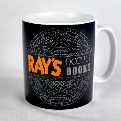 Rays Occult Book Store Ghostbusters Mug Film Movie Retro Gift T Shirt ...