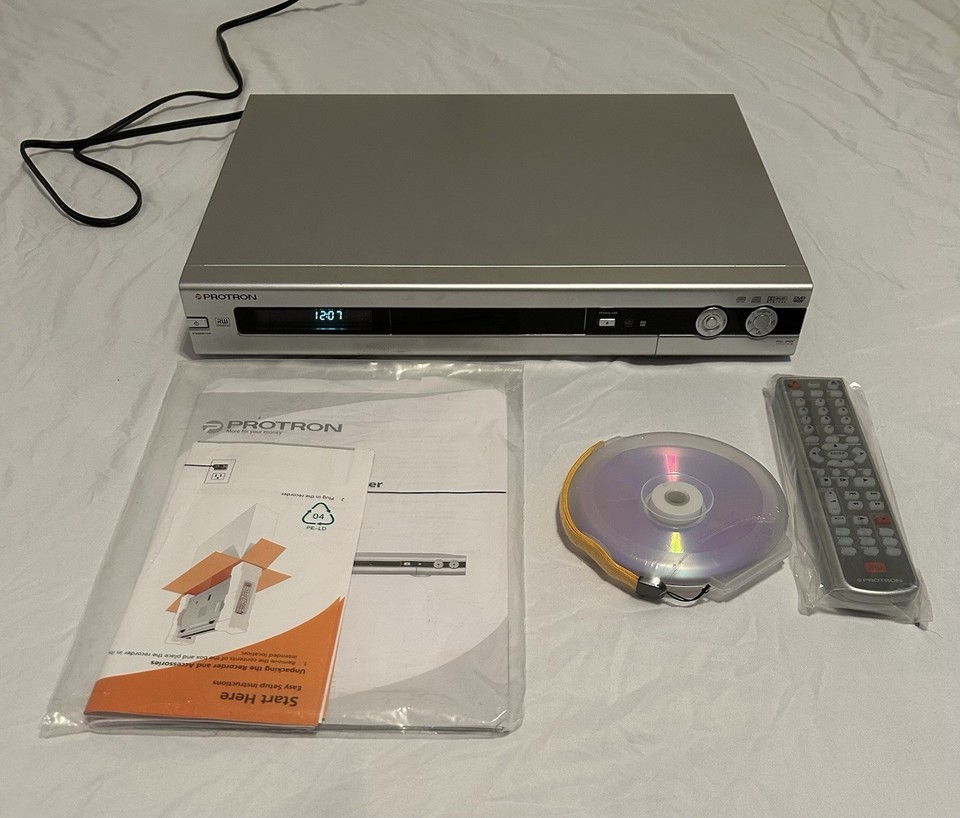 Protron DVD Video Recorder PD-DVR100 Includes Everything | eBay