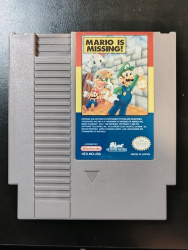 Mario is Missing! - Authentic NES | CLEAN | TESTED | | eBay