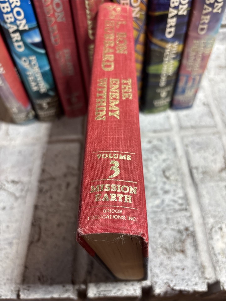 Mission Earth - Complete 10-Book Series Hardcover w/ DJ - L Ron Hubbard ...