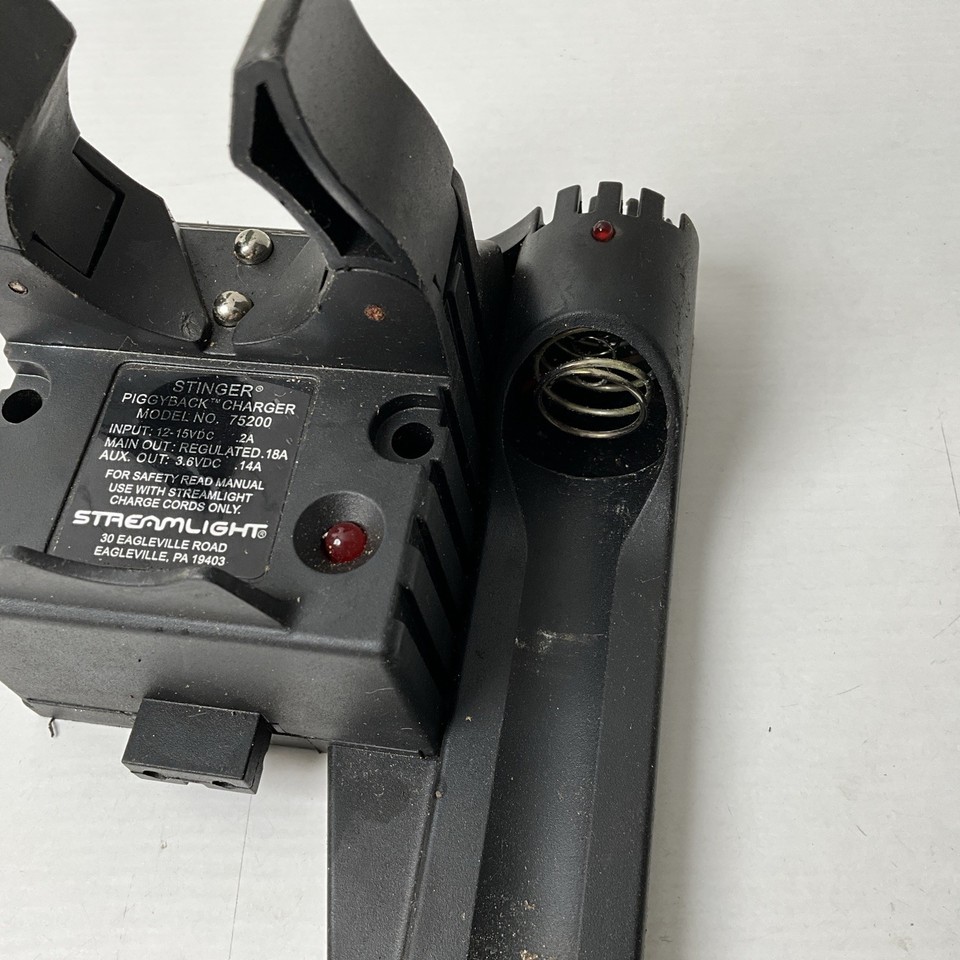 LIGHT WEAR Stinger 75200 Streamlight Piggyback Charger ONLY - NO ...