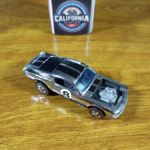 Hot Wheels Club Kit Car Redline Boss Hoss Chrome Hong Kong HK 1970 Ford ...