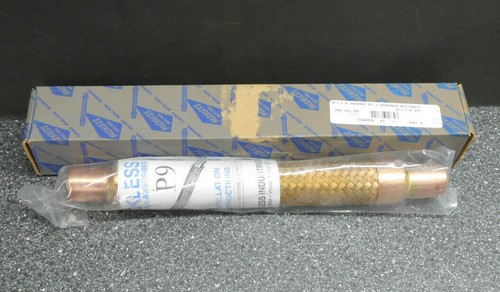 PACKLESS VAF-09 1-1/8" OD BRASS BRAIDED VIBRATION ABSORBER 1" FE END | eBay