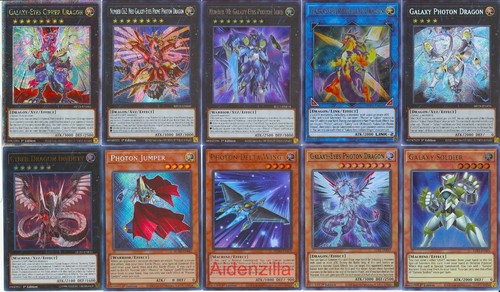 Yugioh Galaxy-Eyes Photon Dragon Deck - Cipher Knight Lord Sanctuary ...