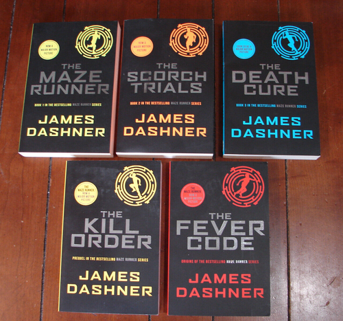Maze Runner set of 5 James Dashner UNREAD | eBay