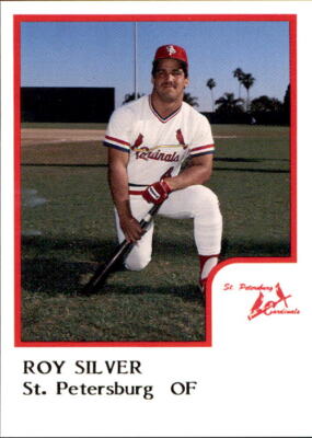 1986 St. Petersburg Cardinals ProCards #28 Roy Silver Wheatley Heights ...