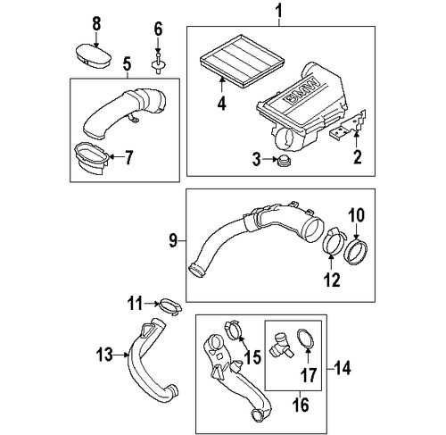 BMW 13717571355 GENUINE OEM AIR FILTER | eBay