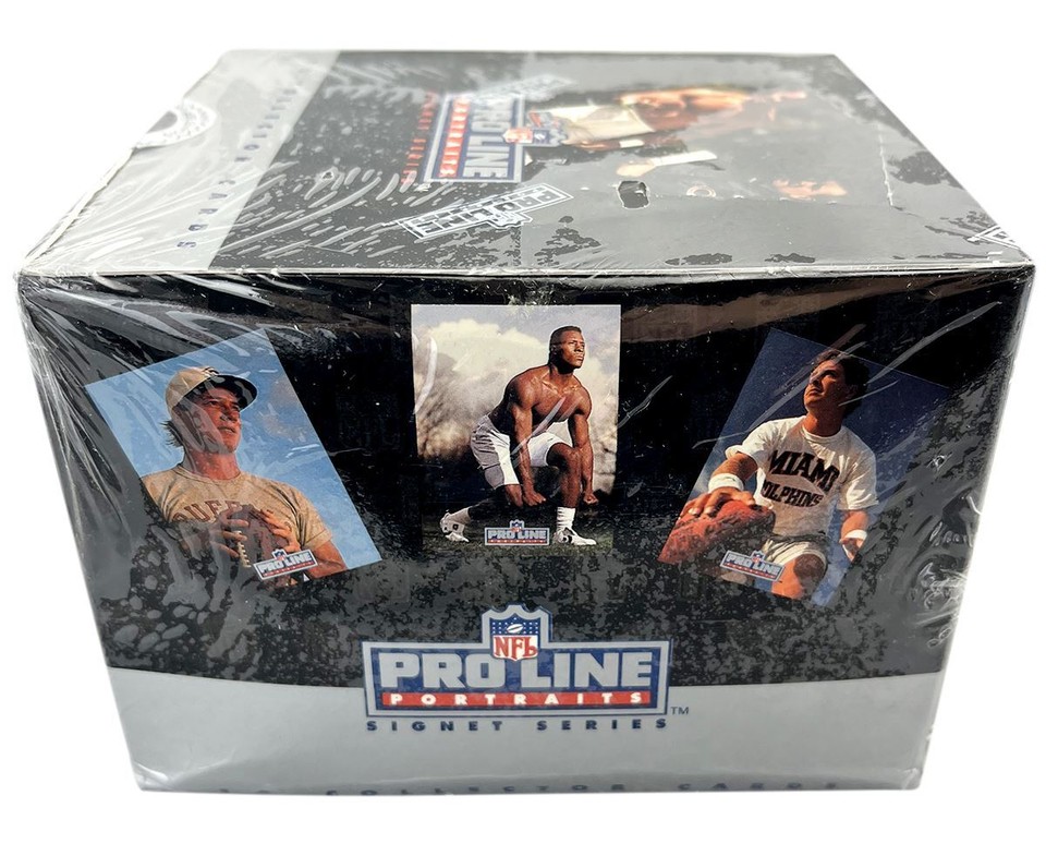 1991 NFL ProLine Portraits Football Cards Factory Sealed Box | eBay