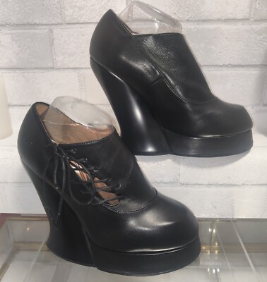 John Fluevog Ultra Vog Grand National Platform Side Lace Shoe Size 11 ...