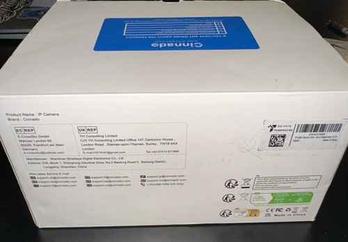 (2-PACK) Cinnado D1 2K Indoor Security Camera Baby or Pet Monitor with ...