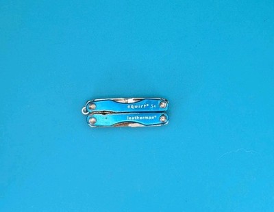 Leatherman Squirt S4 Multi-Tool, Key Ring, BLUE! *DAMAGED HANDLE / WELL ...
