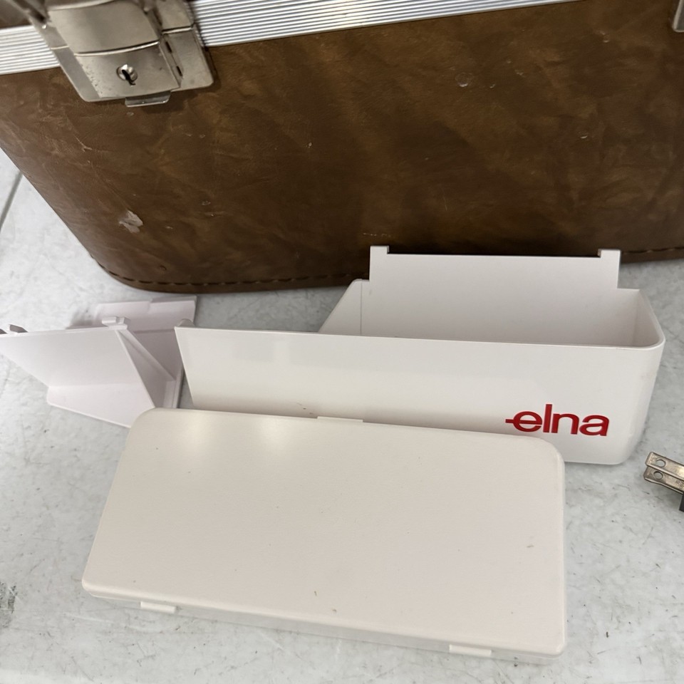 RARE Elna 945 Computer Serger 5 Thread TESTED WORKS | eBay