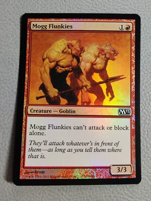 Mogg Flunkies Foil | NM | Magic 2013 M13 | Magic the Gathering MTG | eBay