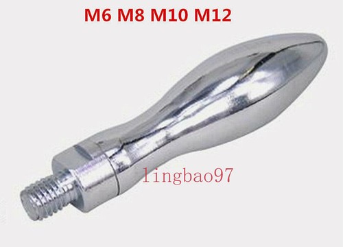 Milling Machine Polished Chrome Revolving Handle Grip CNC Mill M6-M12 ...