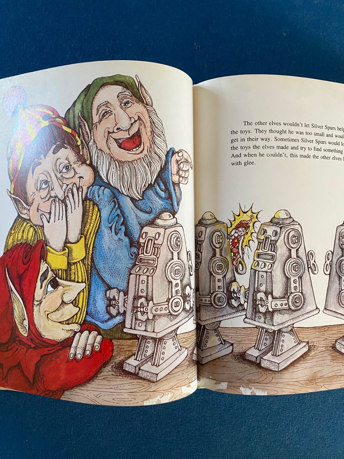 Rare Vintage Christmas Book - Silver Spurs by Robert Knigge 1975 ...