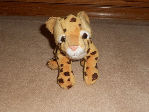 SOS Plush Cheetah Leopard Save Our Space Cub Cat Spotted Stuffed Animal ...