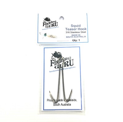 Stainless Steel Teaser Hook/Gill Hook for Squid and Fish (Made in SOUTH ...