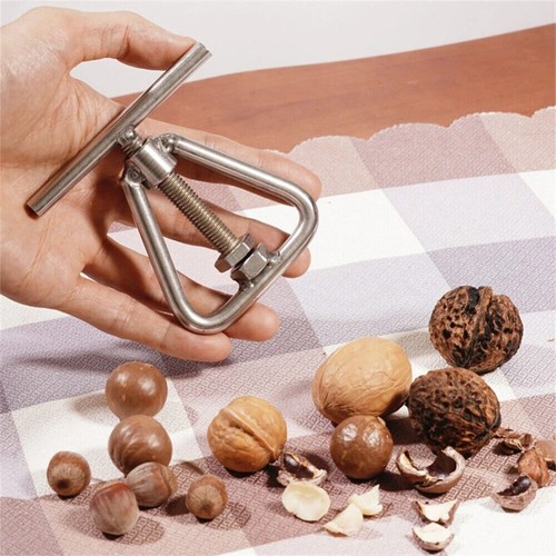 Walnut Sheller Nut Opener Durable Triangle Design Manual Macadamia ...