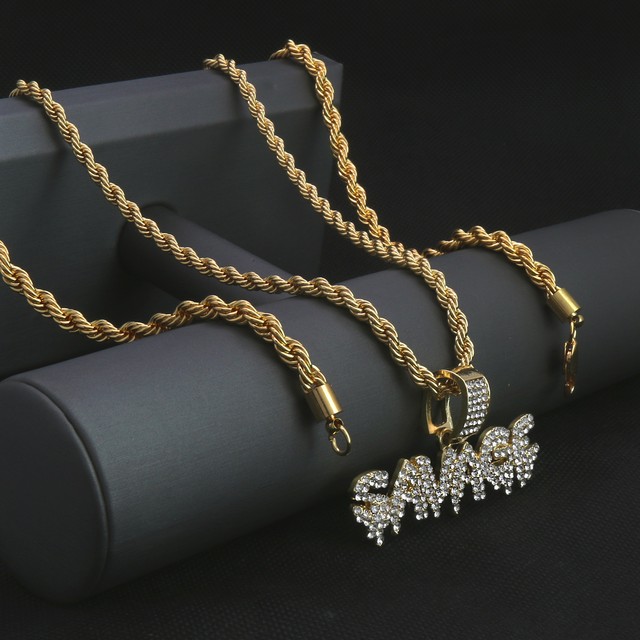 Drip letter chain - jokersd