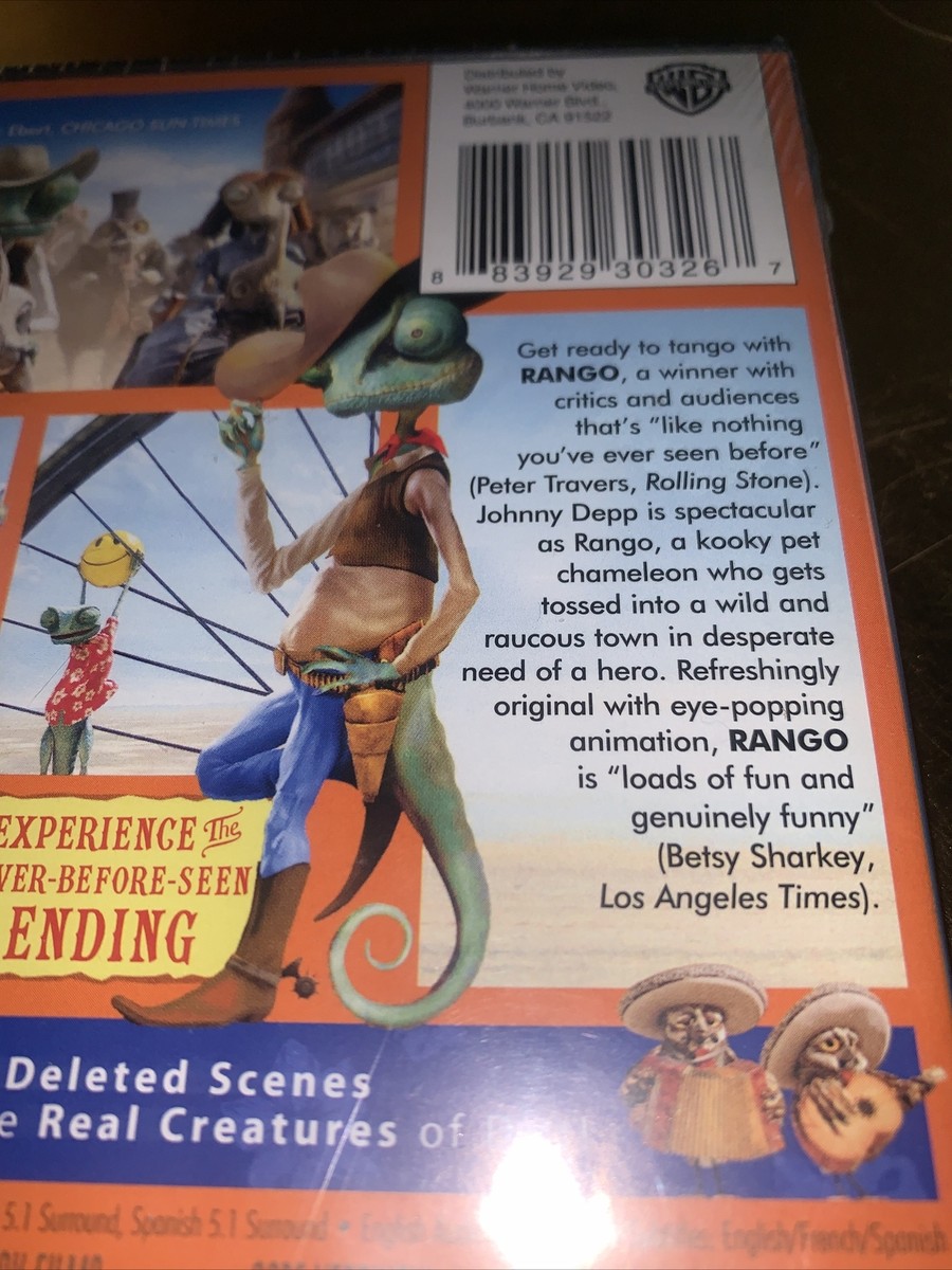 Capa Do Dvd Rango Cartoon Dvd Kleinanzeigen.de