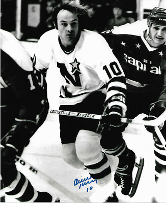 Pierre Jarry Signed Minnesota North Stars 8x10 Photo | eBay