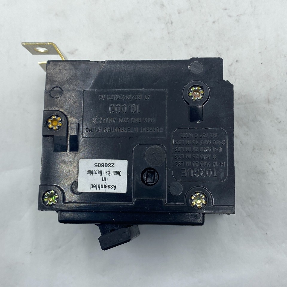 EATON BAB2060 2 Pole 60 AMP Type BA Circuit Breaker 240V | eBay