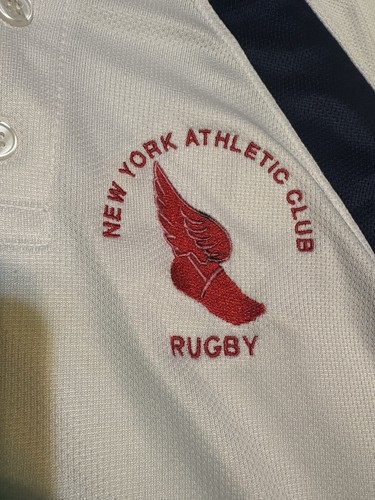 NYAC New York Athletic Club Rugby Shirt Player Issued Size XL | eBay
