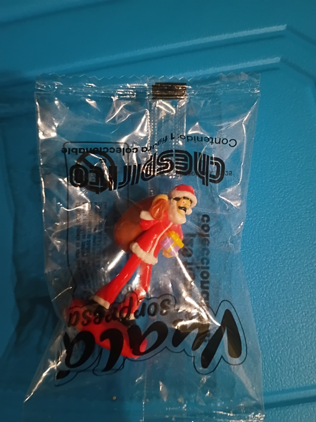 Figura Don Ramon Santa (Navidad). Vuala Sorpresa Chavo del Ocho. | eBay
