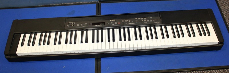 YAMAHA P-80 Electronic Piano Keyboard 88 key Black TESTED | eBay
