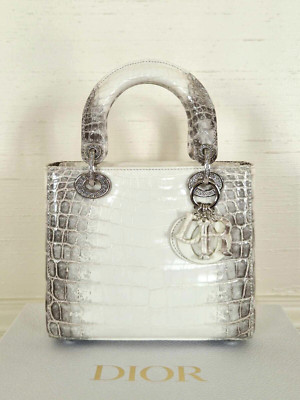 RARE Christian Dior Himalayan Himalaya Leather Small Lady Dior Bag ...